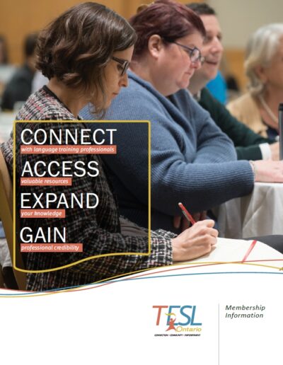 Membership - TESL Ontario