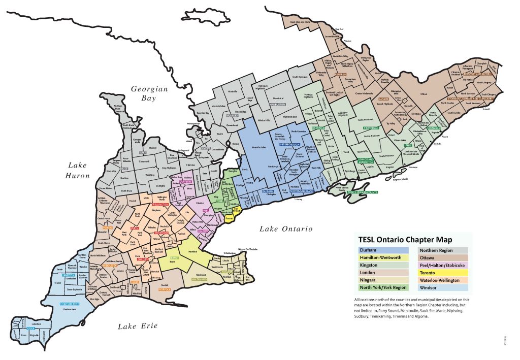 Affiliate Chapters - TESL Ontario