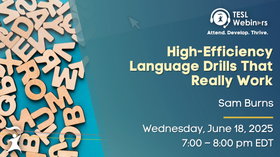High-Efficiency Language Drills That Really Work - TESL Ontario