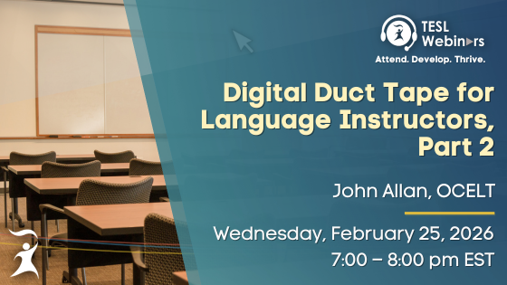 Digital Duct Tape for Language Instructors, Part 2 - TESL Ontario